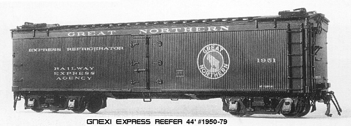 GN & WFEX Wood Sheathed Express Reefers